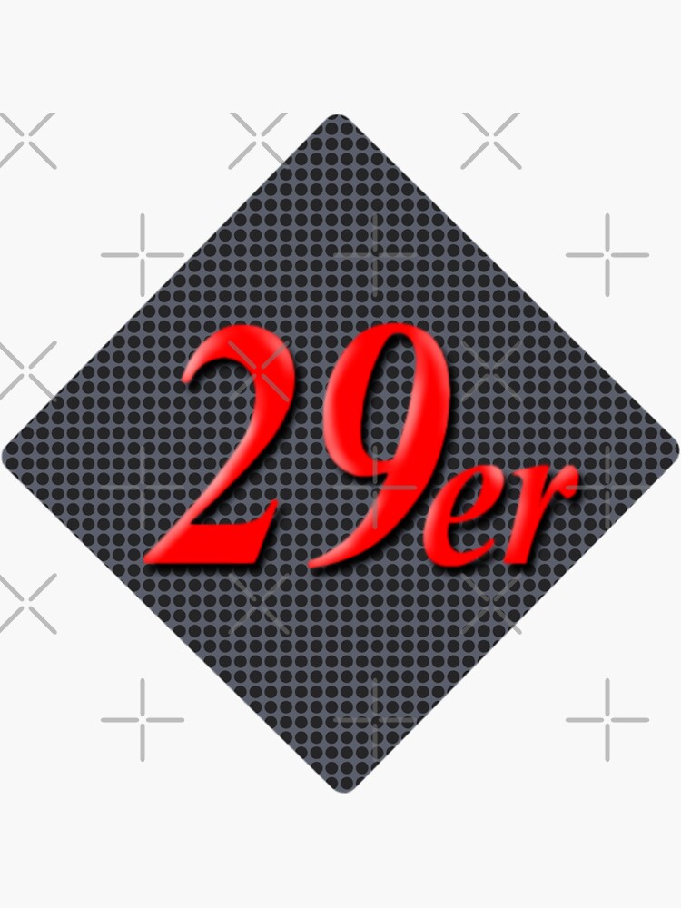 "29er Racing" Sticker for Sale by clairesartworks | Redbubble