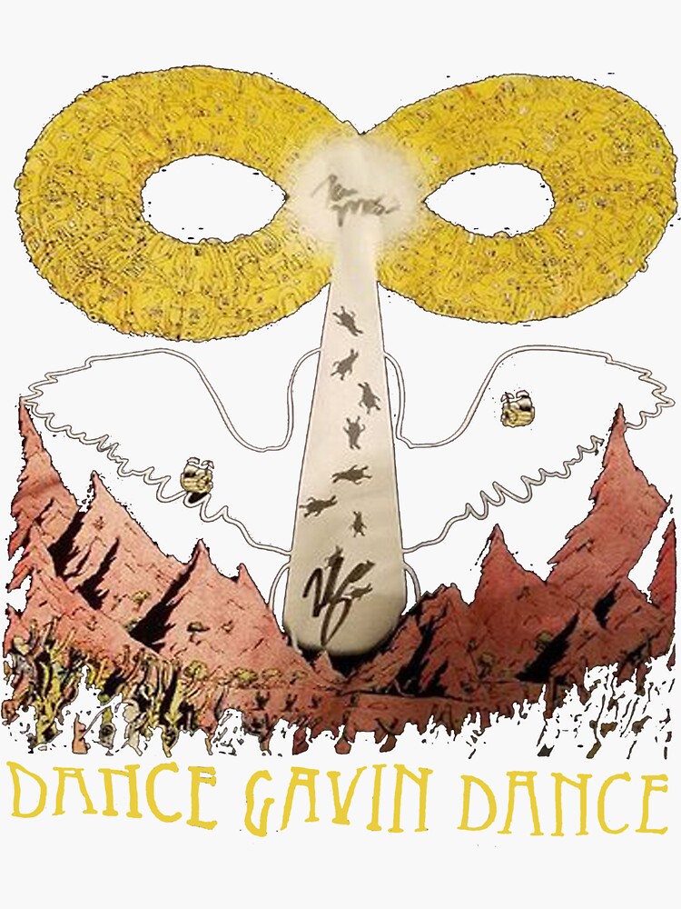 "dance gavin dance merch - Mothership - dance gavin dance" Sticker for ...