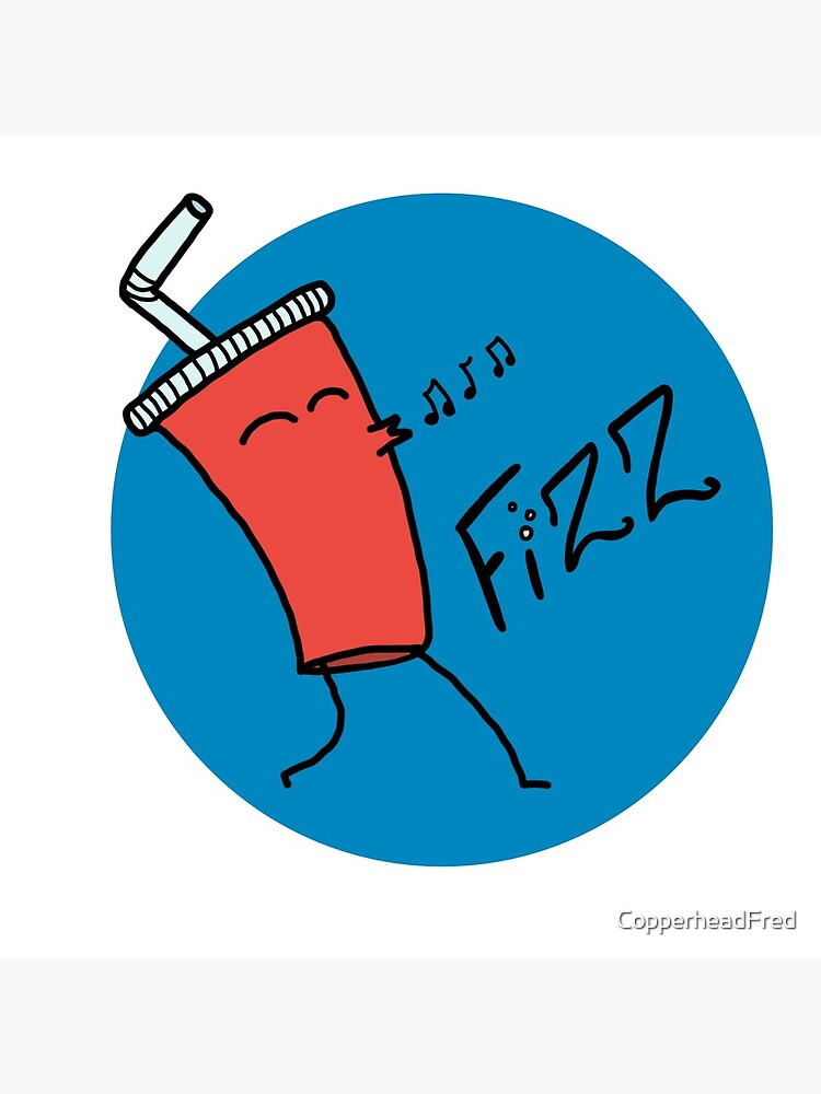 Lámina fotográfica «Fizz | Dibujos animados de estilo de los años 50 ...