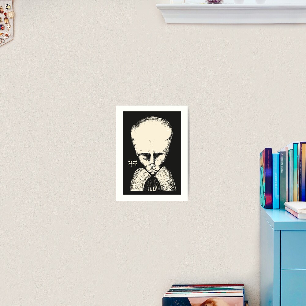 "Lam Aleister Crowley" Art Print for Sale by BennyBearProof | Redbubble