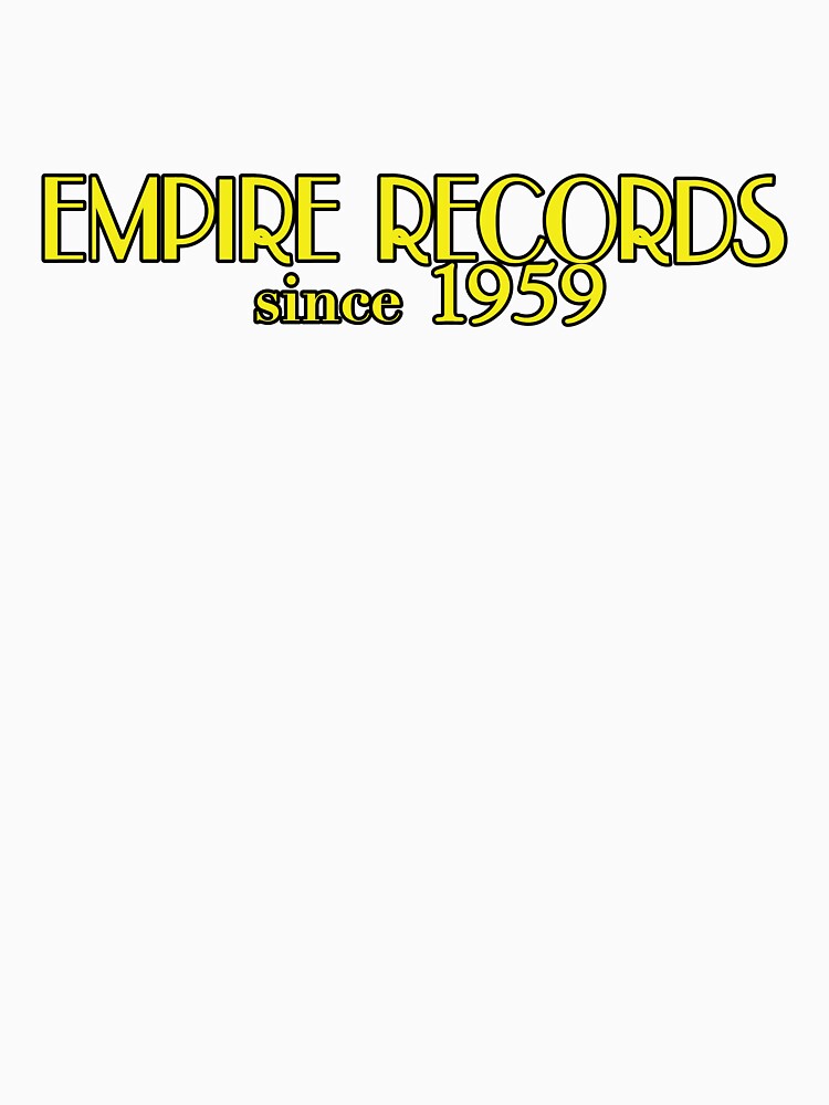 "empire records" T-shirt for Sale by ffuuzz | Redbubble | empire t ...