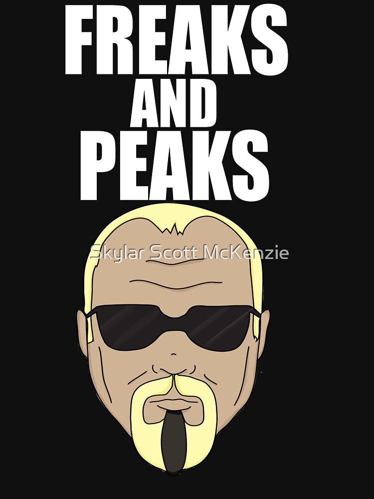 "Steinerism #7- Freaks and Peaks" T-shirt for Sale by stevencraigart ...