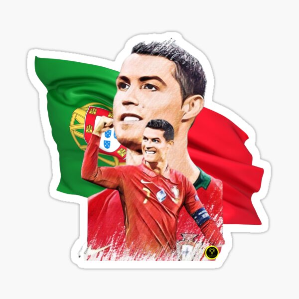 "Cristiano Ronaldo, cr7" Sticker for Sale by Rodrigoaso | Redbubble