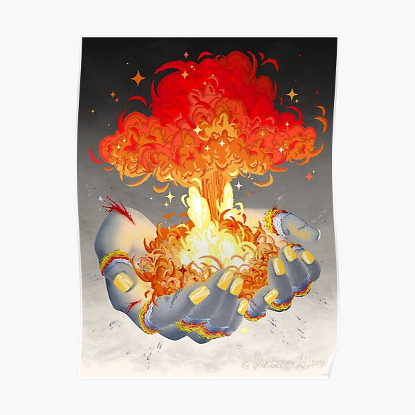 "Creation, Destruction" Poster for Sale by Alabaster-Raven | Redbubble