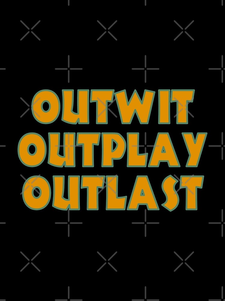 "Outwit Outplay Outlast Australian Survivor" Poster for Sale by atoyz ...
