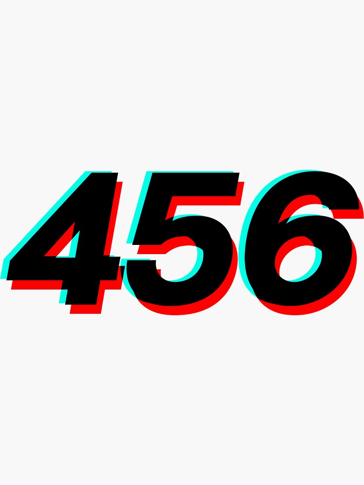 "Squid Game 456" Sticker for Sale by Jayutta | Redbubble