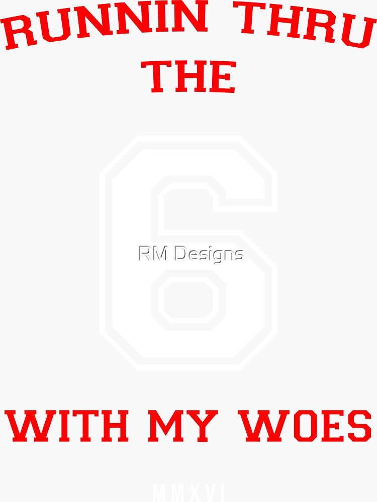 "Drake - 6 God" Sticker by jesuscrustlol | Redbubble