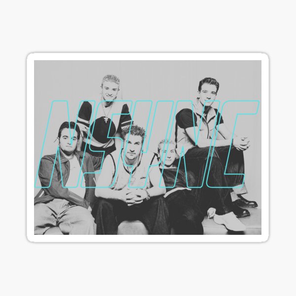 "NSYNC" Sticker for Sale by klouf87 | Redbubble