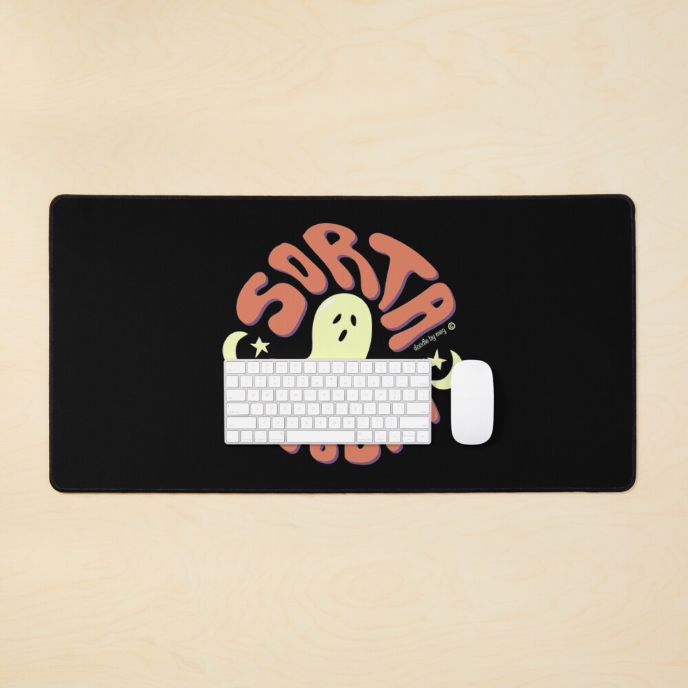 "Sorta Spooky ©" Sticker for Sale by doodlebymeg | Redbubble