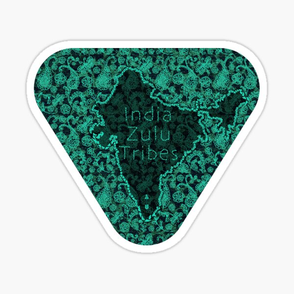 "India Zulu Tribes - G71N190006" Sticker for Sale by Gio71Nico19 ...
