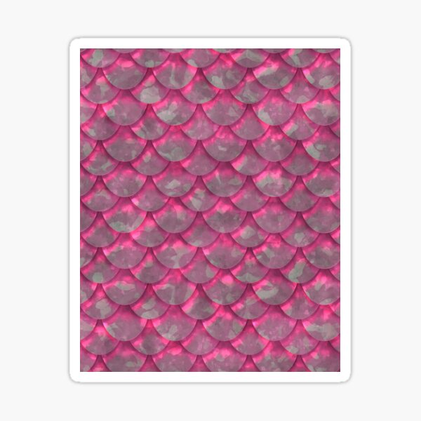 "Pink Scales Graphic " Sticker for Sale by RobAdam | Redbubble