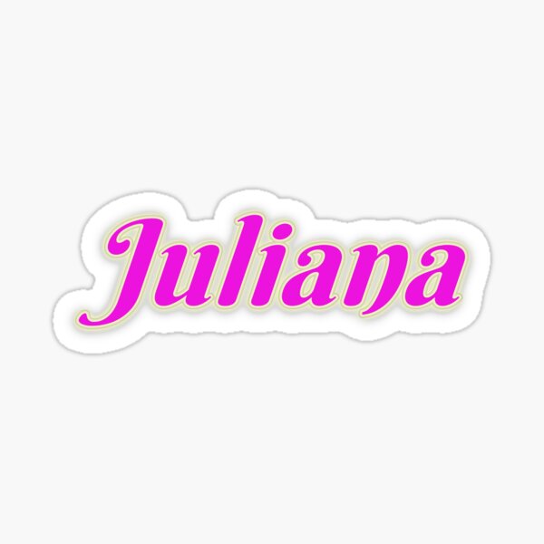 Juliana Stickers | Redbubble