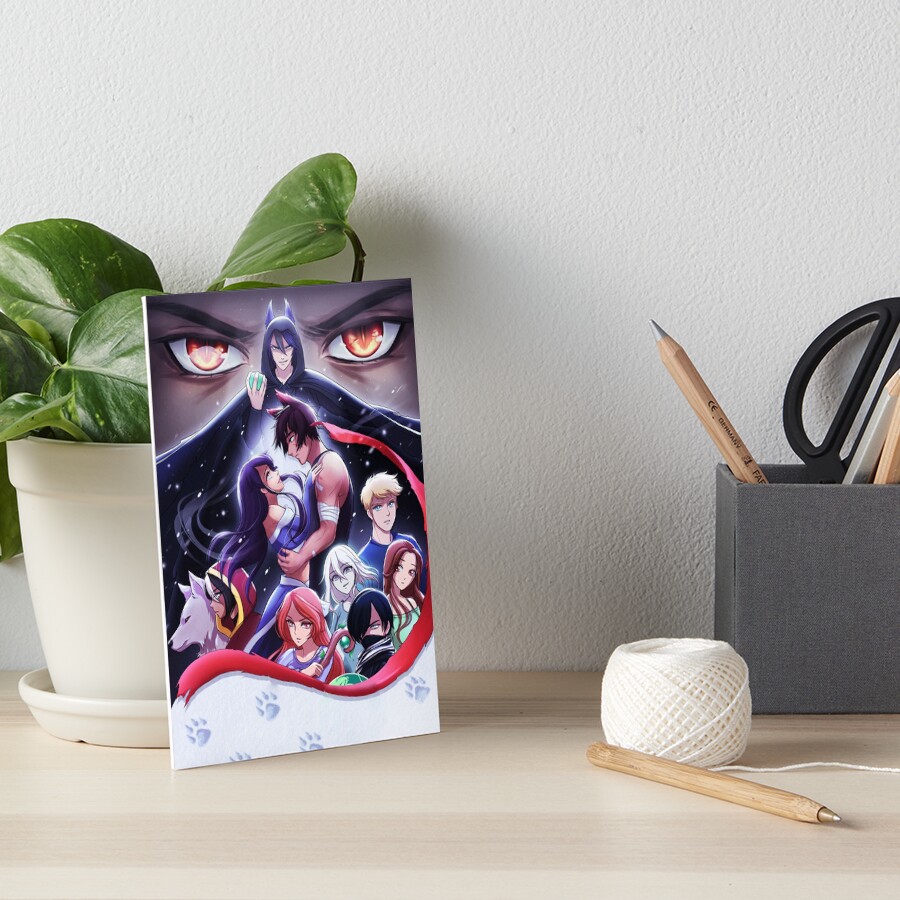 " Aphmau Aaron lycan Tshirt - Aaron Lycan Sticker - Aphmau Cat Poster ...