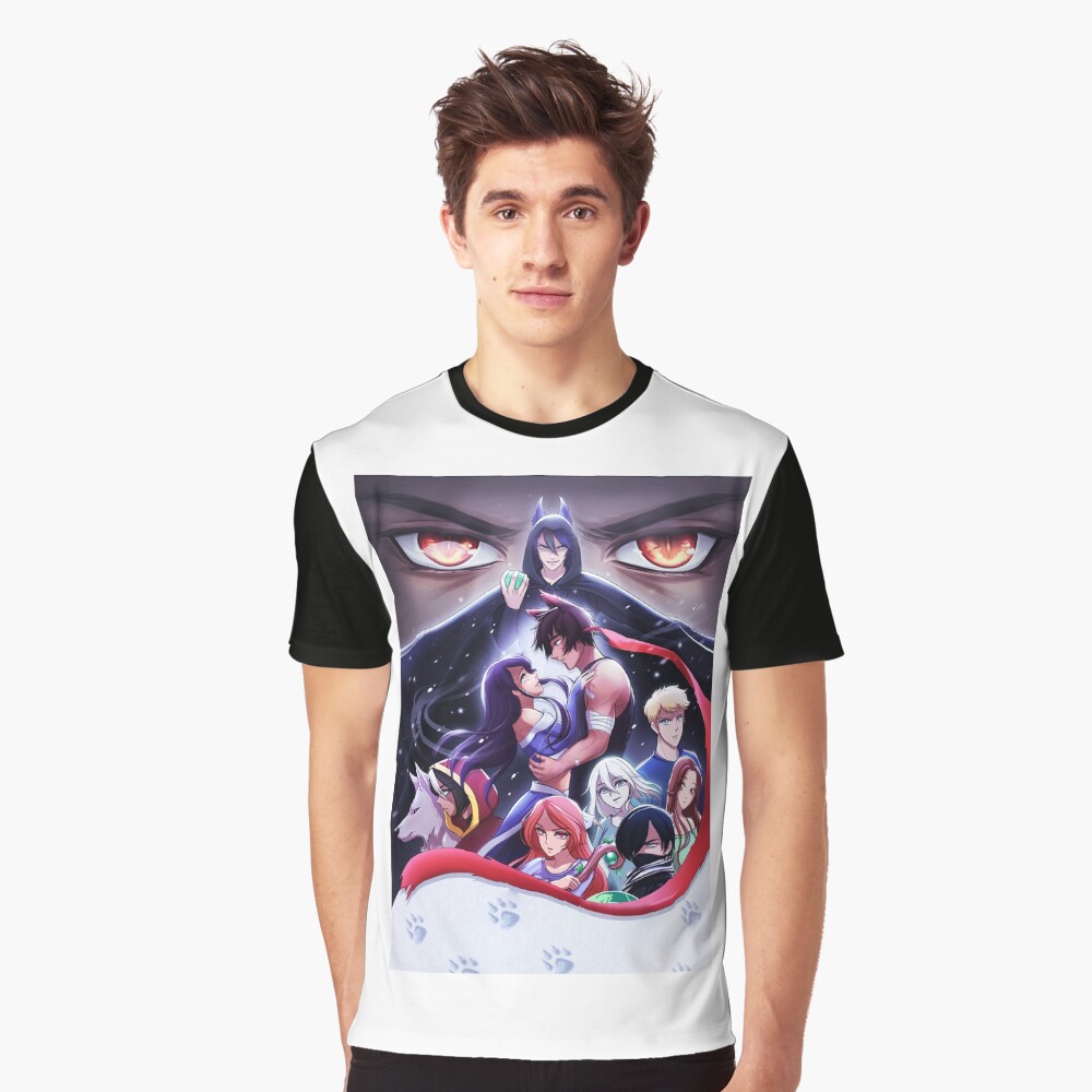 Aphmau Aaron Lycan Tshirt Aaron Lycan Sticker Aphmau Cat Poster