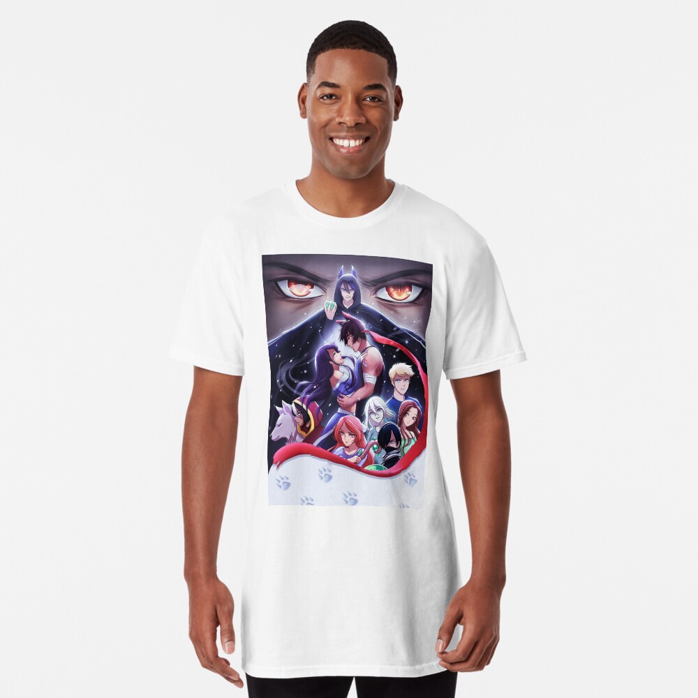 " Aphmau Aaron lycan Tshirt - Aaron Lycan Sticker - Aphmau Cat Poster ...