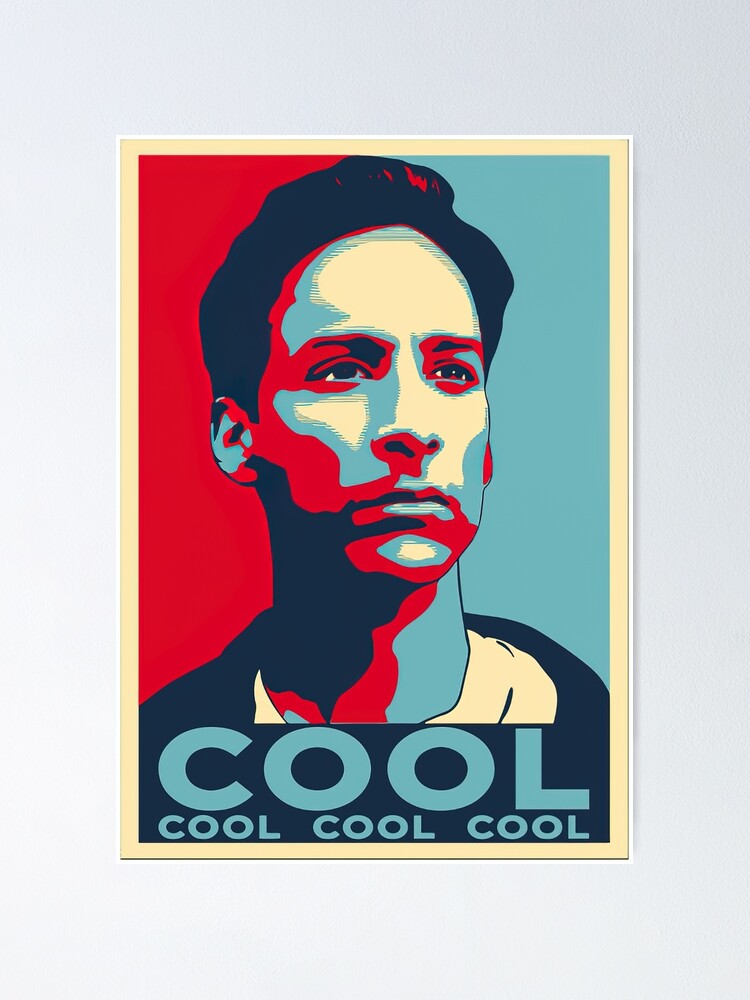 "Community Patriotic Abed " Poster by violencenodes | Redbubble