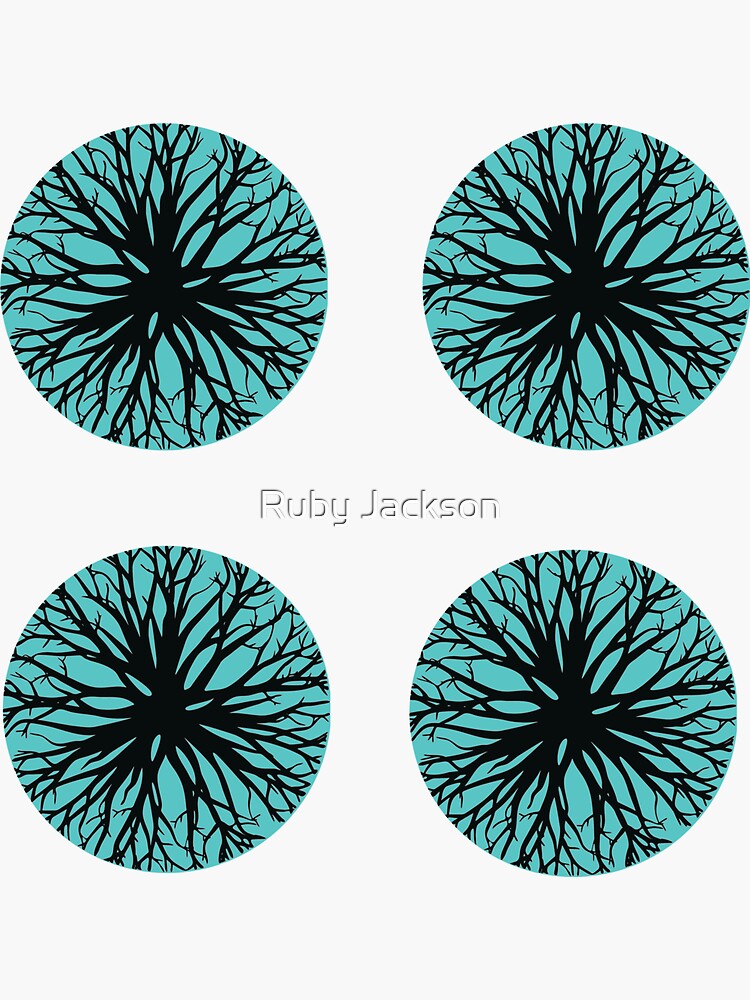 "Tree Of Eternity Tree of Life Abstract Art" Sticker for Sale by ...