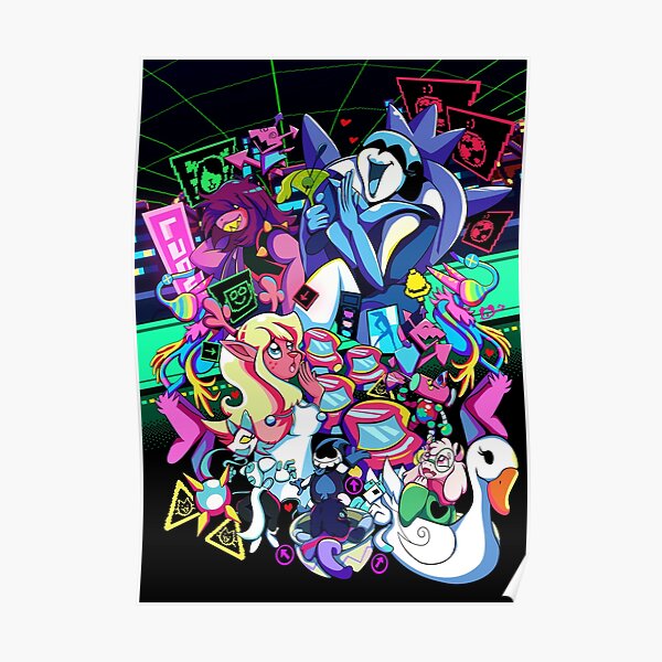 "DELTARUNE - Chapter 2" Poster for Sale by RarieDash | Redbubble