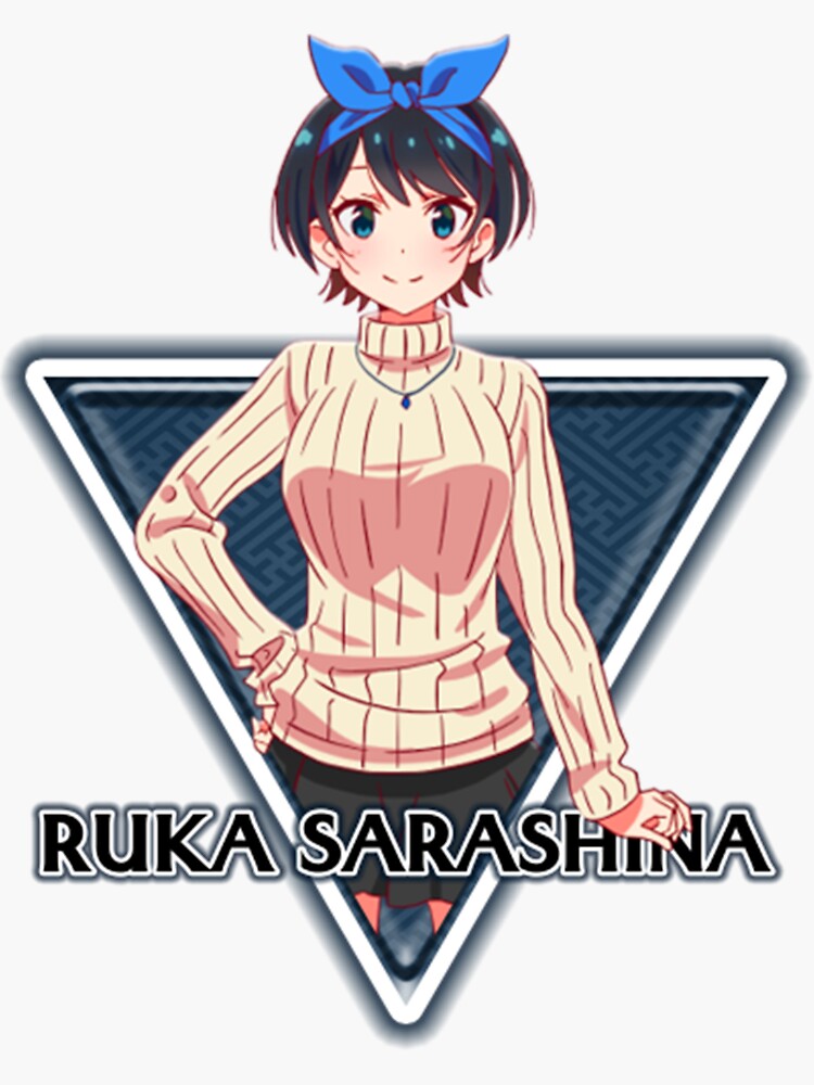 "RUKA SARASHINA II" Sticker for Sale by Nicolasdalmanns | Redbubble