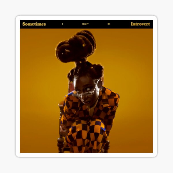 "little simz-" Sticker for Sale by shat949jd7o | Redbubble