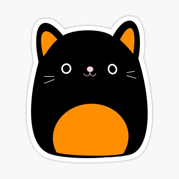"Colton the Cat Halloween Squishmallow" Sticker for Sale by skmfxk ...