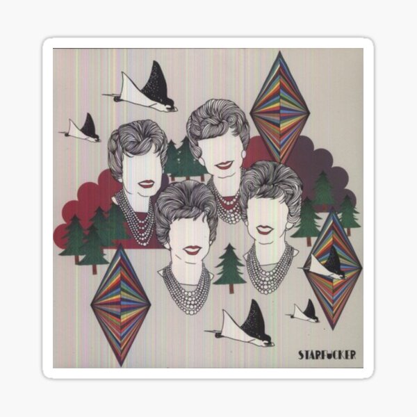 "STRFKR Debut Album Cover" Sticker for Sale by Conor McMahon | Redbubble