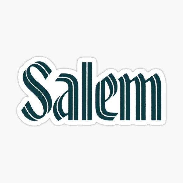 "Salem is an American brand of cigarettes." Sticker for Sale by ...