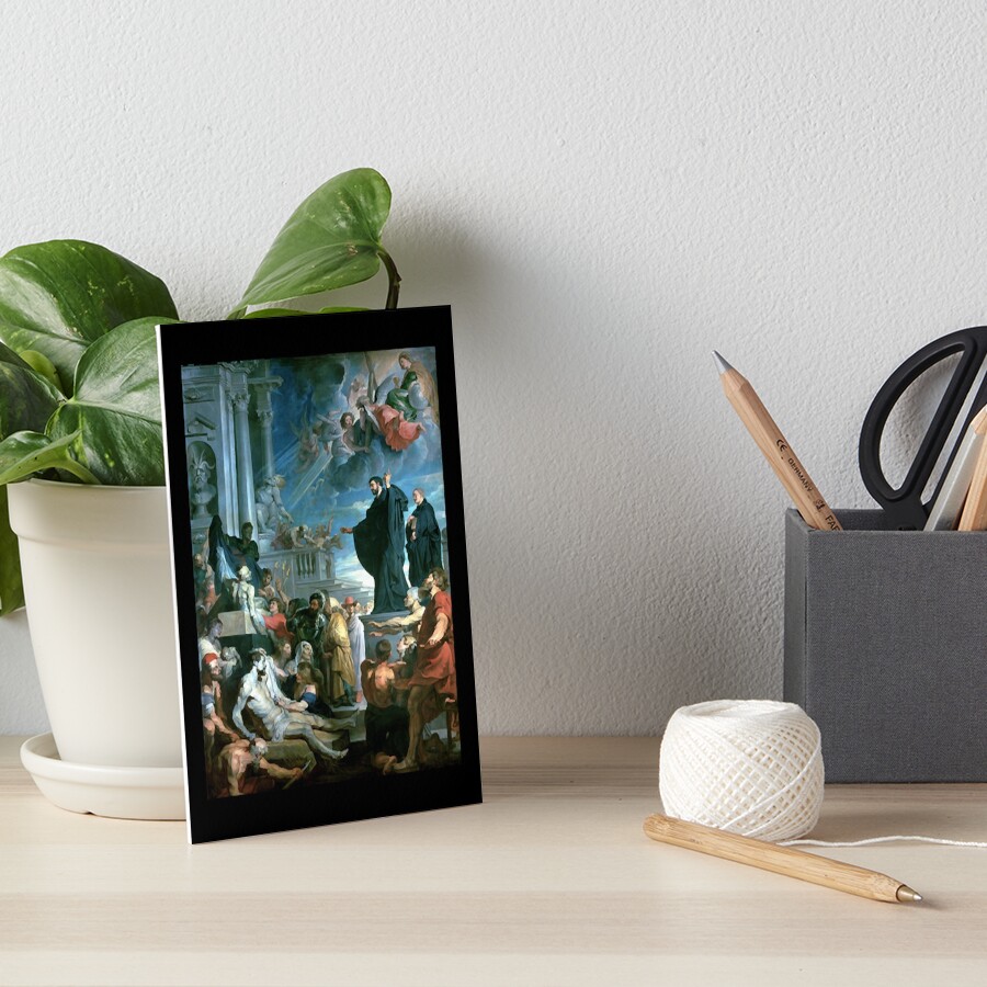"Peter Paul Rubens The Miracles of St. Francis Xavier " Art Board Print by lnguyen1647 | Redbubble