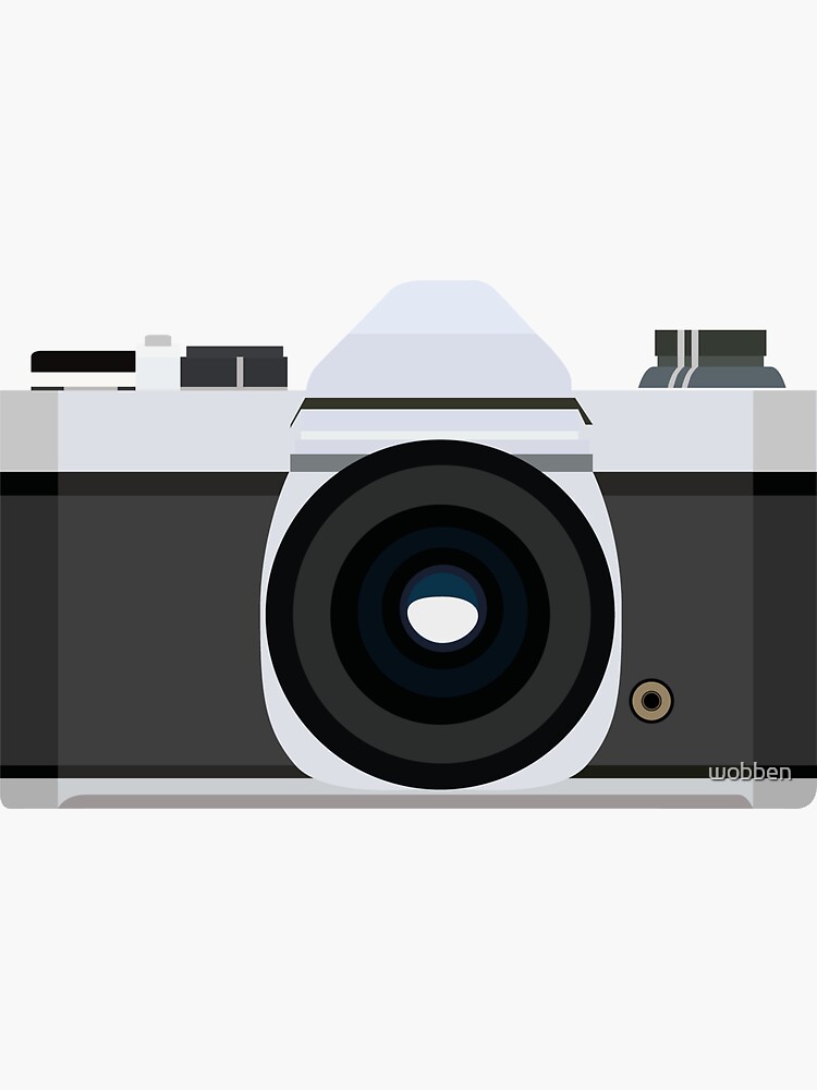 "Analog Pentax Camera" Sticker for Sale by wobben | Redbubble