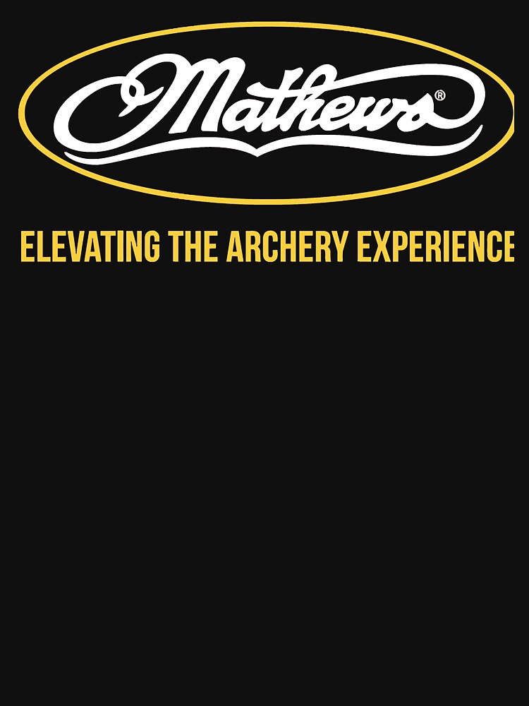"MATHEWS ARCHERY LOGO BOW ARROW" T-shirt for Sale by LarryNewton ...