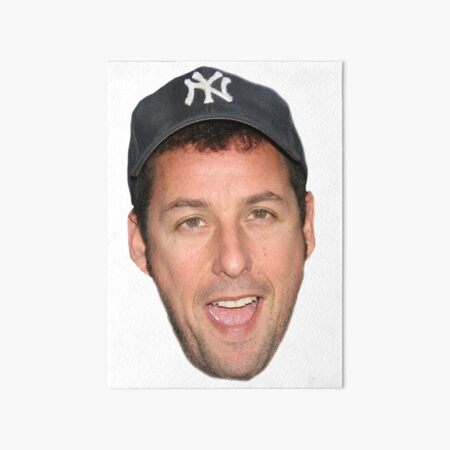 "Adam Sandler's Face" Art Board Print for Sale by PapaBadDad | Redbubble