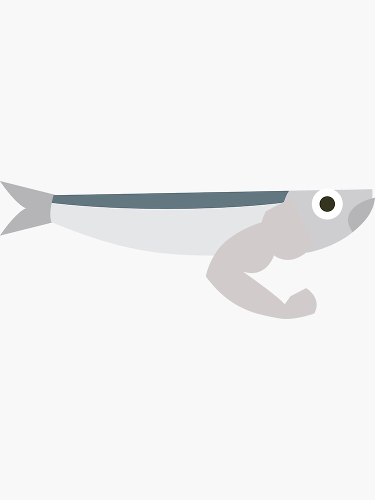 "natural anchovy logo" Sticker for Sale by NATURAL-ANCHOVY | Redbubble