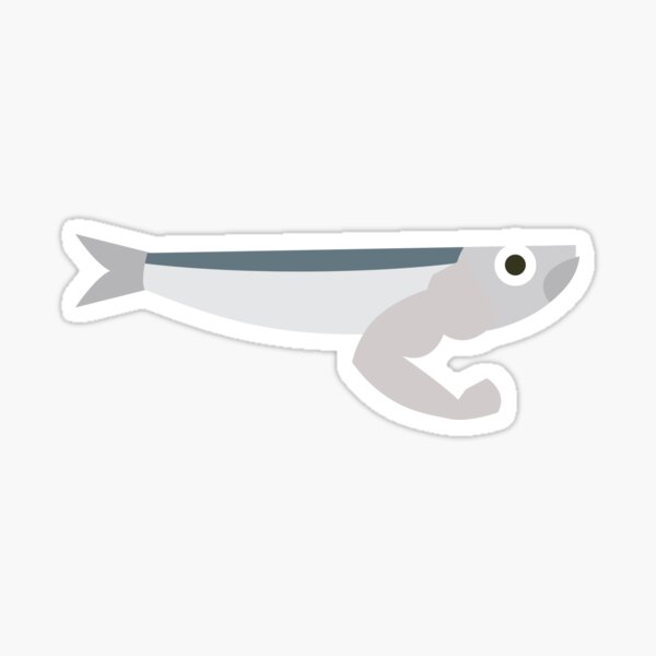 "natural anchovy logo" Sticker for Sale by NATURAL-ANCHOVY | Redbubble