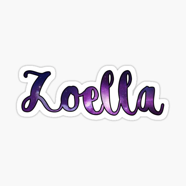 "Zoella sticker" Sticker for Sale by thefanapparel | Redbubble