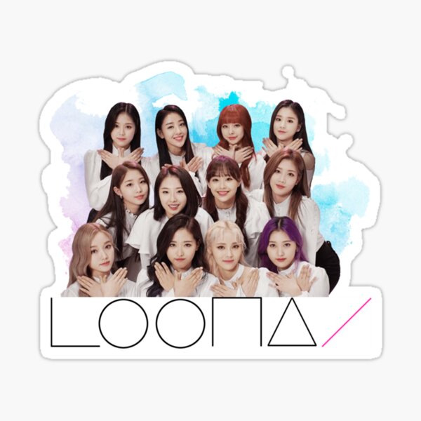 "Loona tshirt KPOP Classic" Sticker for Sale by CorrineJohnson | Redbubble