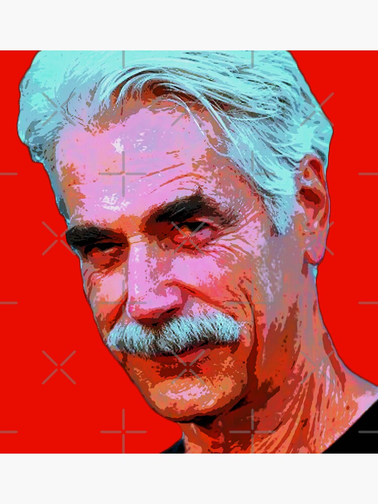 "sam elliott" Sticker for Sale by oryan80 | Redbubble