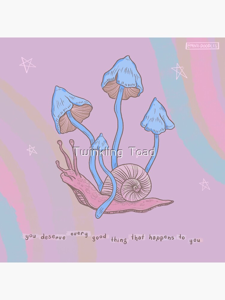 "You deserve the good things!" Poster for Sale by soya-beann | Redbubble