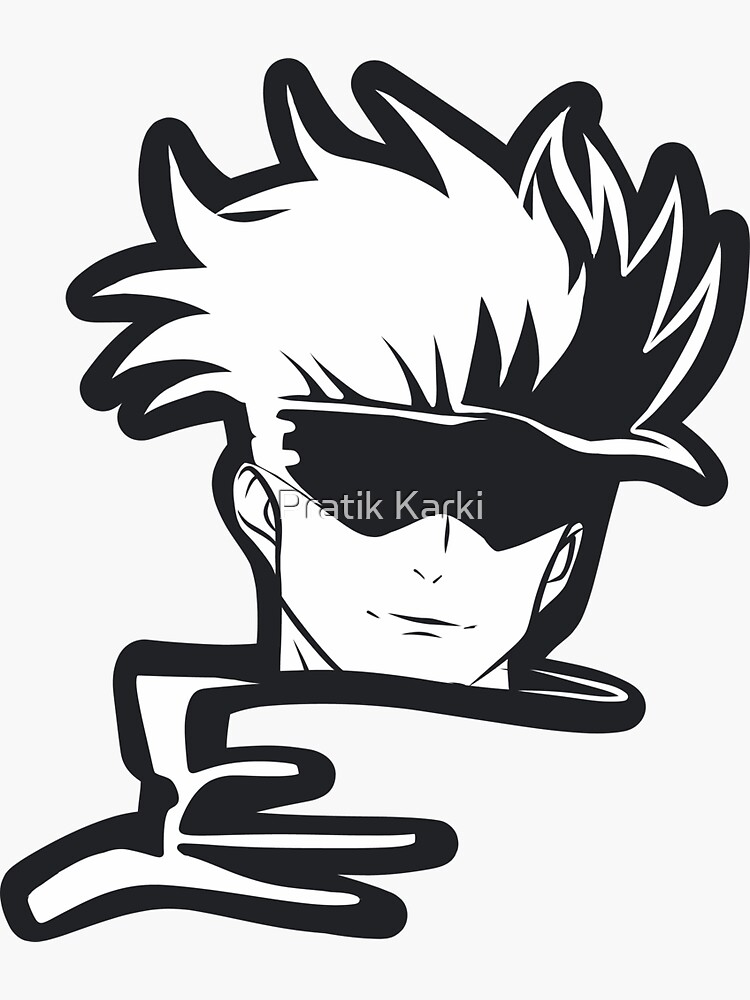 "Sensei" Sticker for Sale by PratikKarki | Redbubble