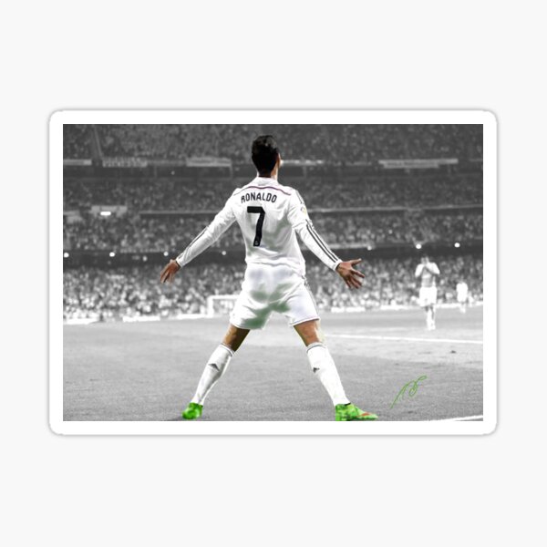 "Cristiano Ronaldo 7" Sticker for Sale by TDCartoonArt | Redbubble