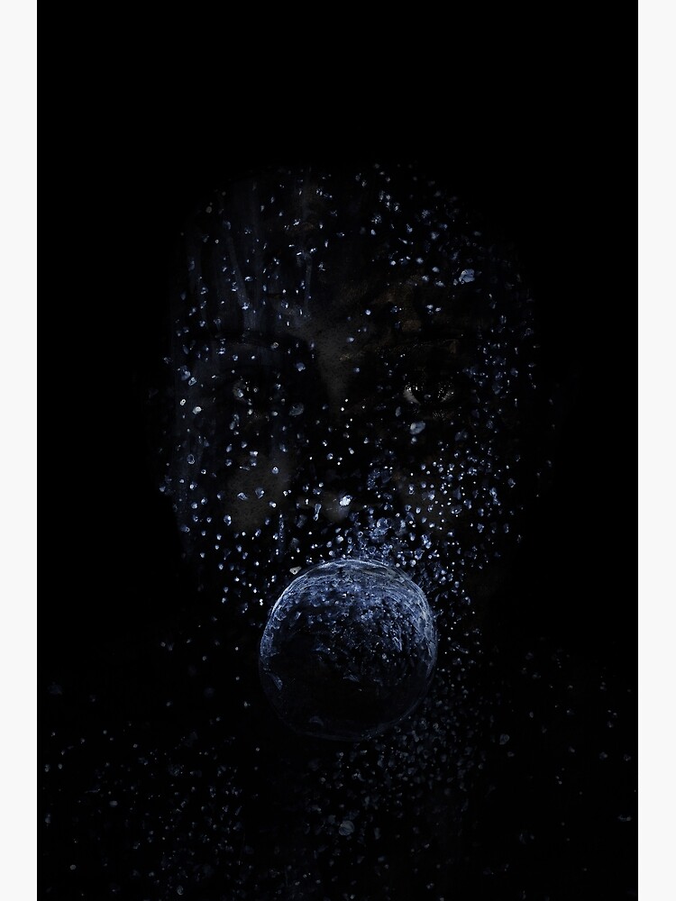 Póster «Moon shut - Dibujo y técnica mixta» de Lemomo-artworks | Redbubble