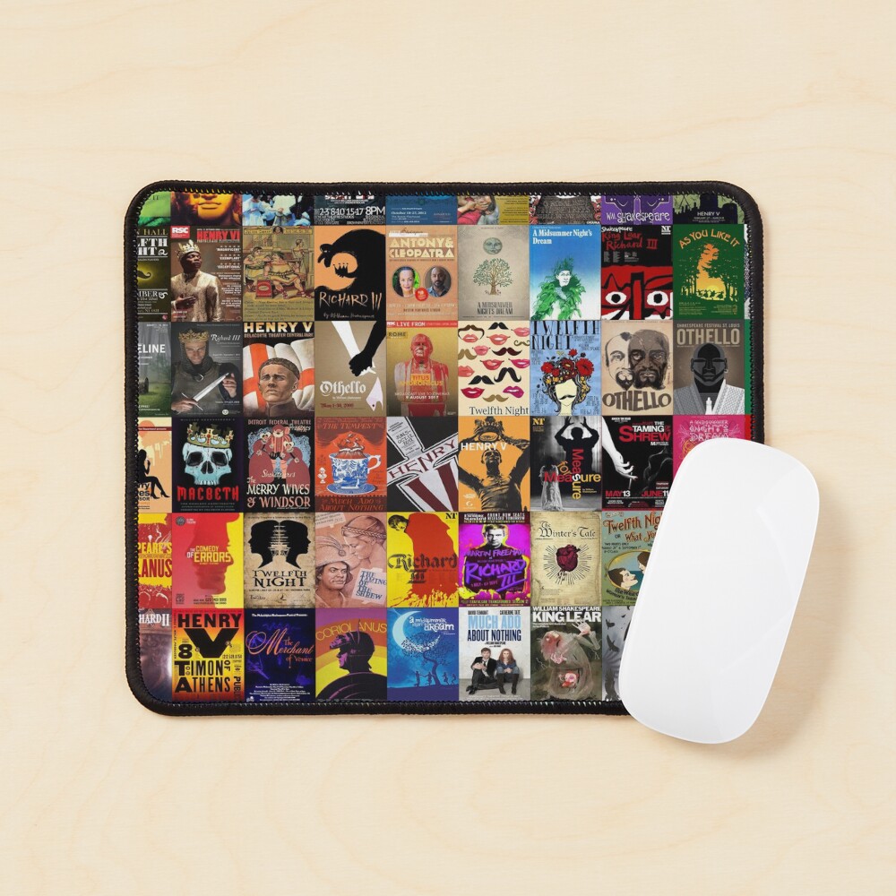 "Shakespeare Plays" Art Print for Sale by Montage-Madness | Redbubble