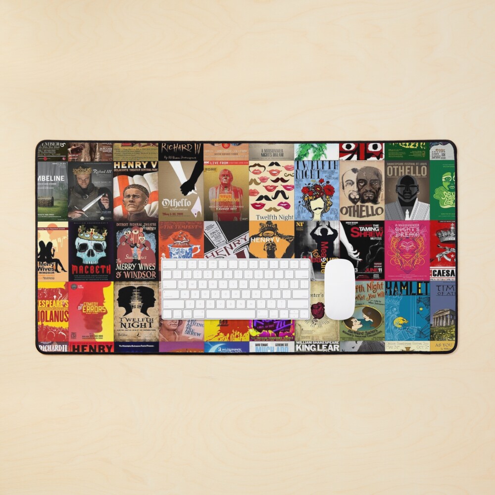 "Shakespeare Plays" Art Print for Sale by Montage-Madness | Redbubble