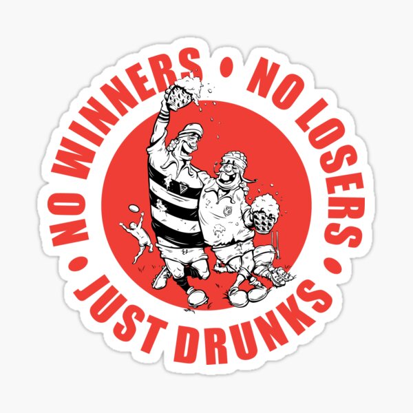 "Rugby t shirt rugby players merch cartoon" Sticker for Sale by ...