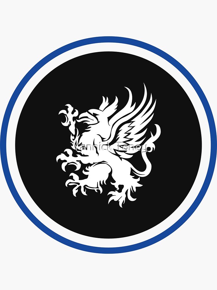 "Grey Warden Symbol - Dragon Age Art" Sticker for Sale by YTBooks ...