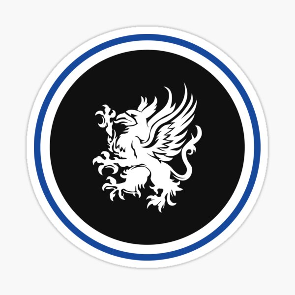 "Grey Warden Symbol - Dragon Age Art" Sticker for Sale by YTBooks ...
