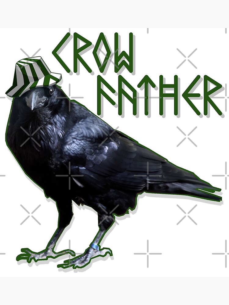 "Philza Realistic Crow Father" Poster for Sale by Annsanthush | Redbubble