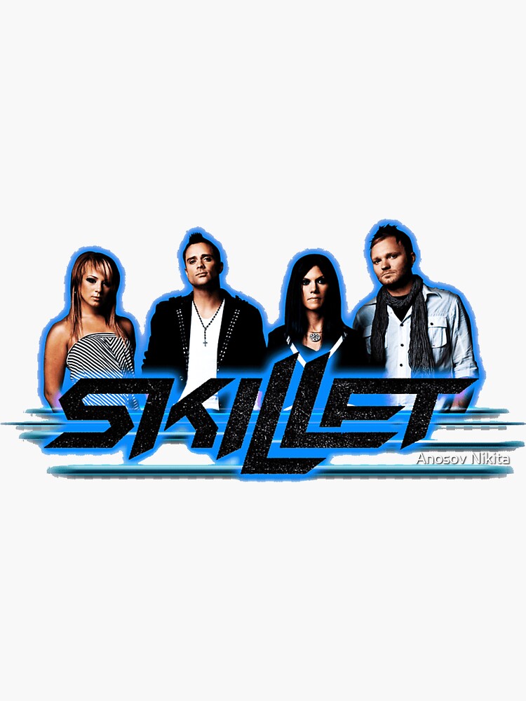 "Skillet" Sticker for Sale by This- | Redbubble