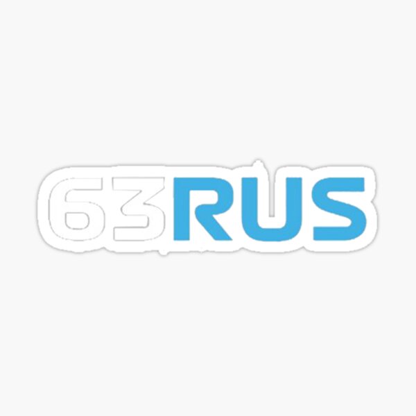 "George Russell #63 F1 driver Logo" Sticker for Sale by IsaacJamesxv ...