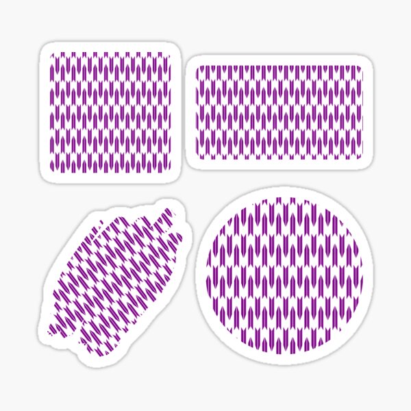 "Japanese Pattern WAGARA of Yagasuri Arrow Feathers Purple Color Design ...