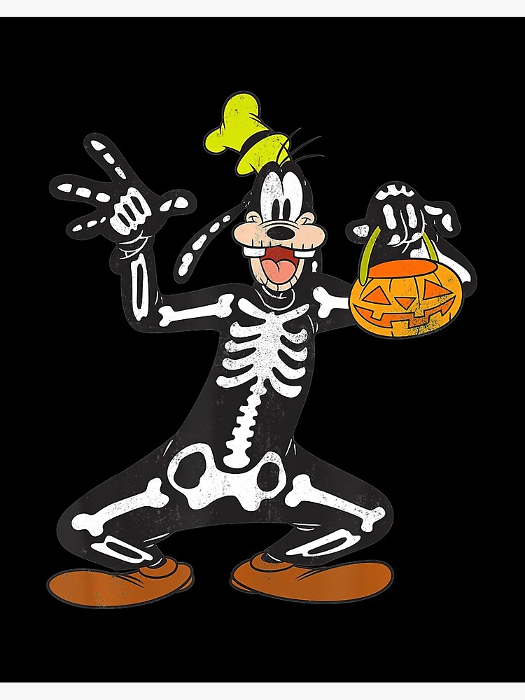 "Goofy Skeleton Halloween" Art Board Print for Sale by AnhVu03 | Redbubble